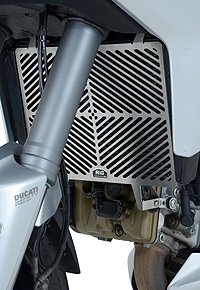 R&G ADVENTURE BIKE RADIATOR GUARDS FROM TWISTED THROTTLE - Dirt Bike ...